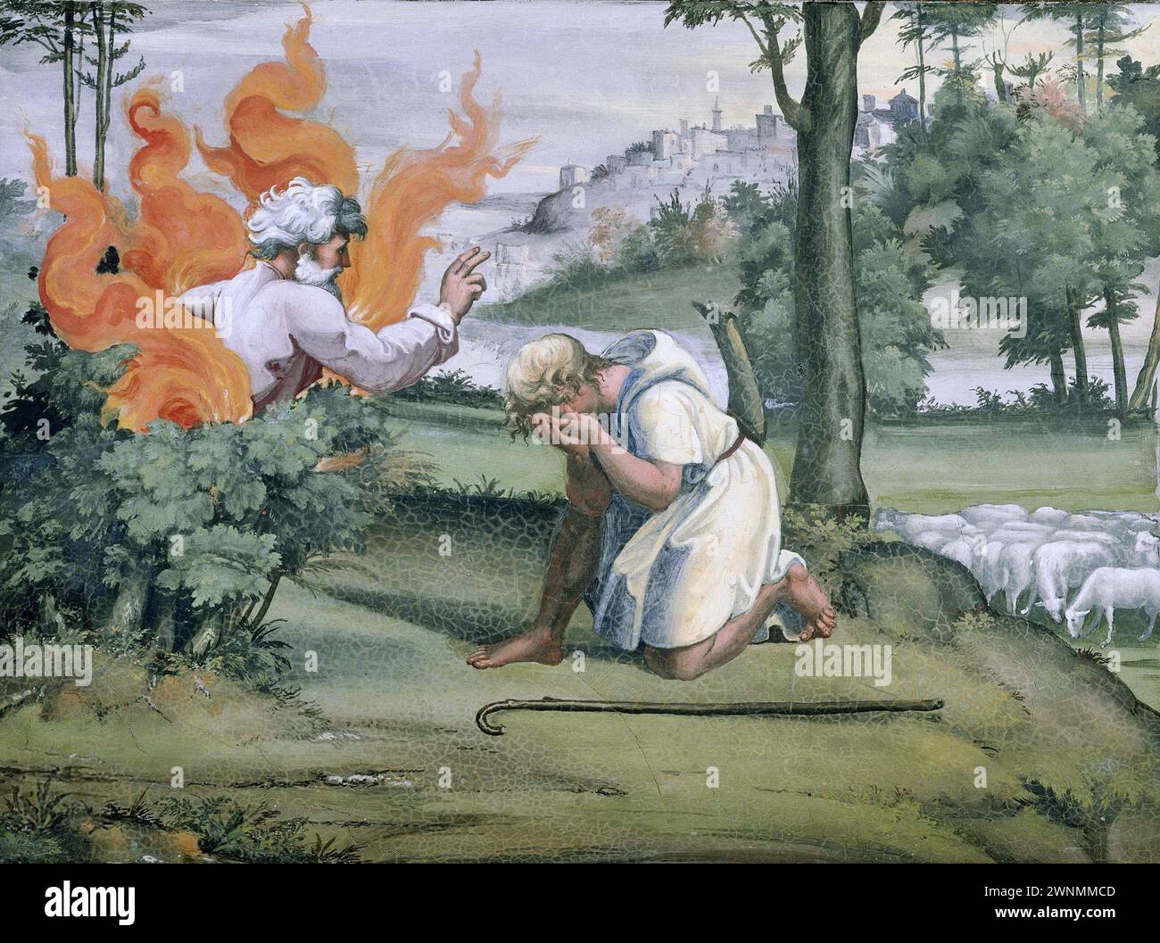 The Burning Bush , The Vatican loggias (Italian: Logge di Raffaello ...