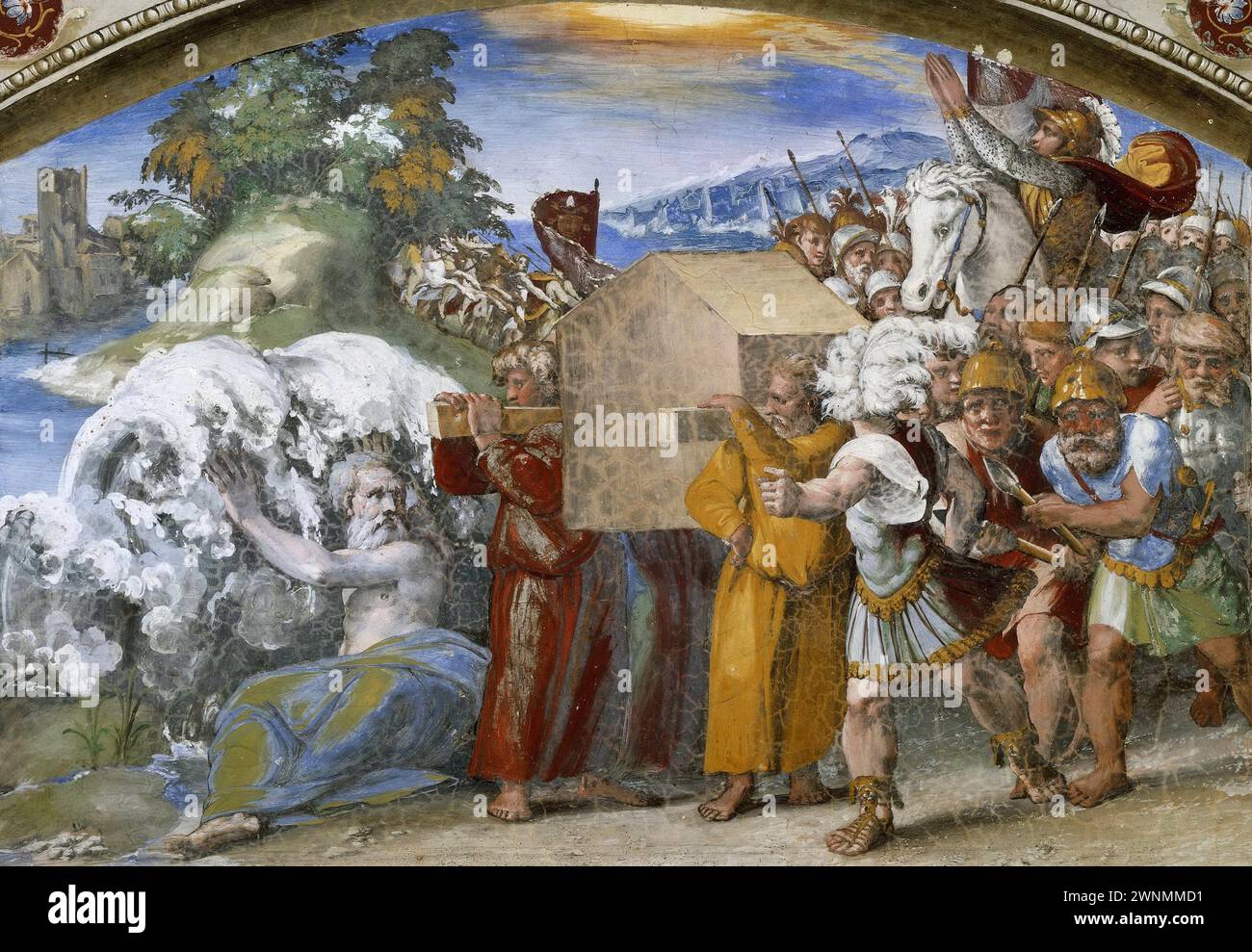 Crossing the Jordan River, The Vatican loggias (Italian: Logge di ...