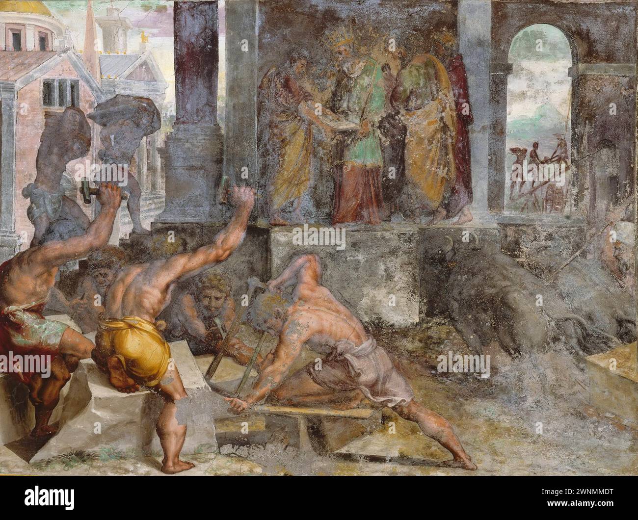 The Vatican loggias (Italian: Logge di Raffaello) space in the ...