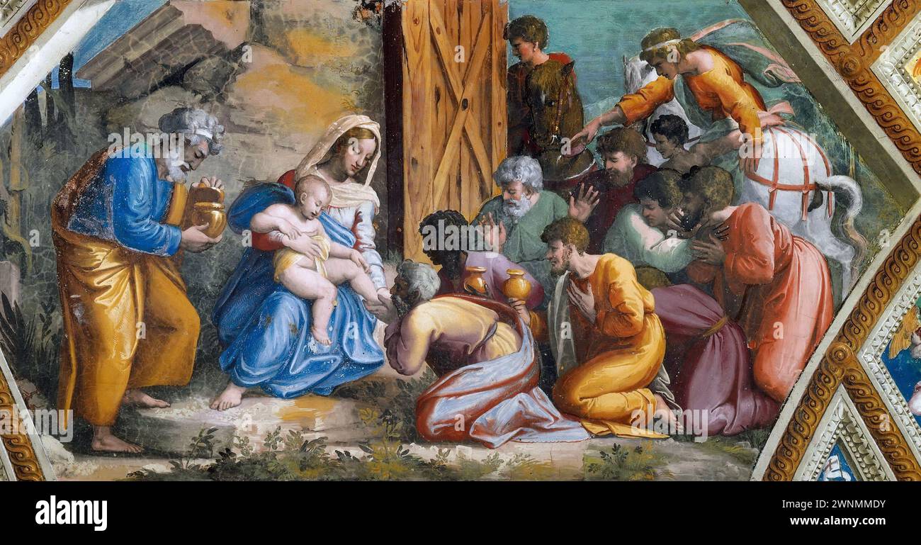 The Vatican loggias (Italian: Logge di Raffaello) space in the ...