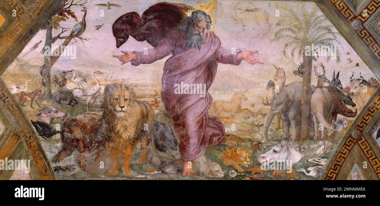 Creation of Animals , The Vatican loggias (Italian: Logge di Raffaello ...