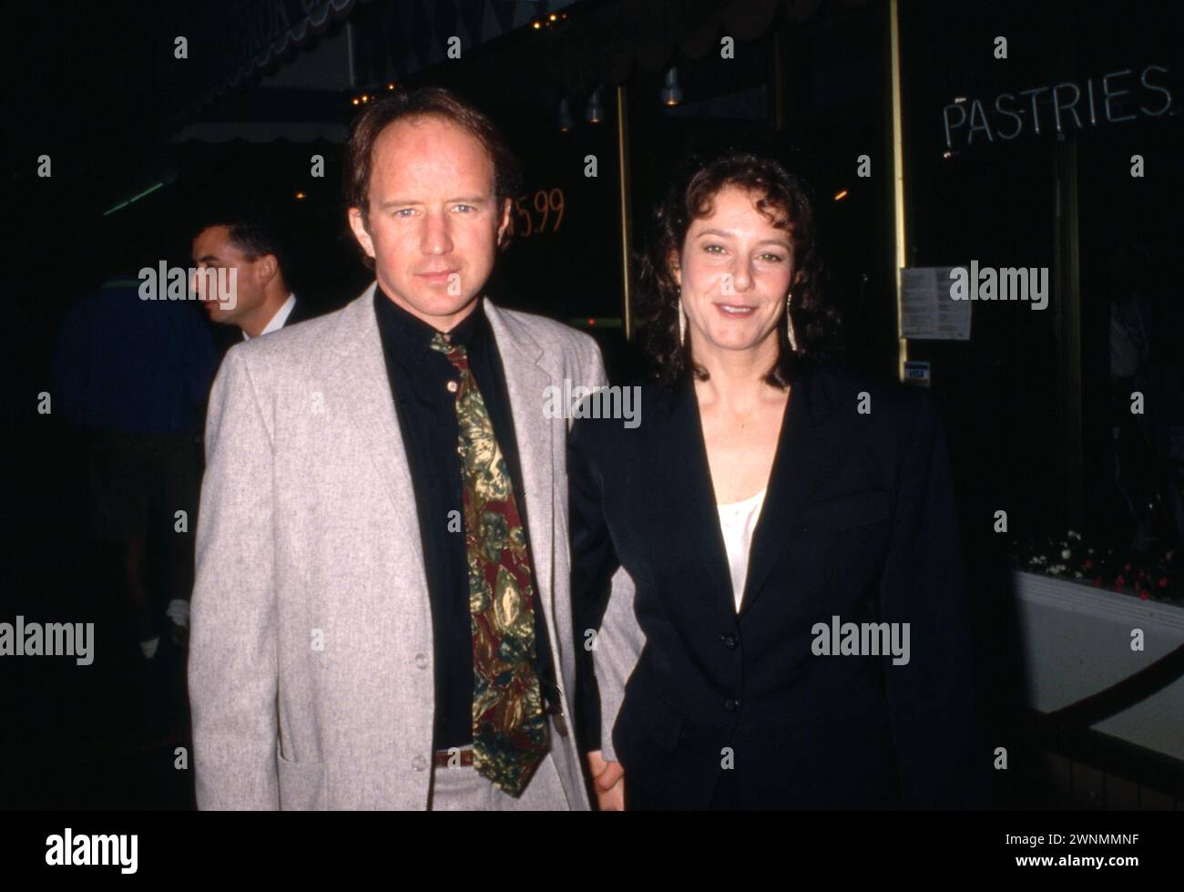 Debra WInger and Arliss Howard at A Dangerous Woman Westwood Premiere ...