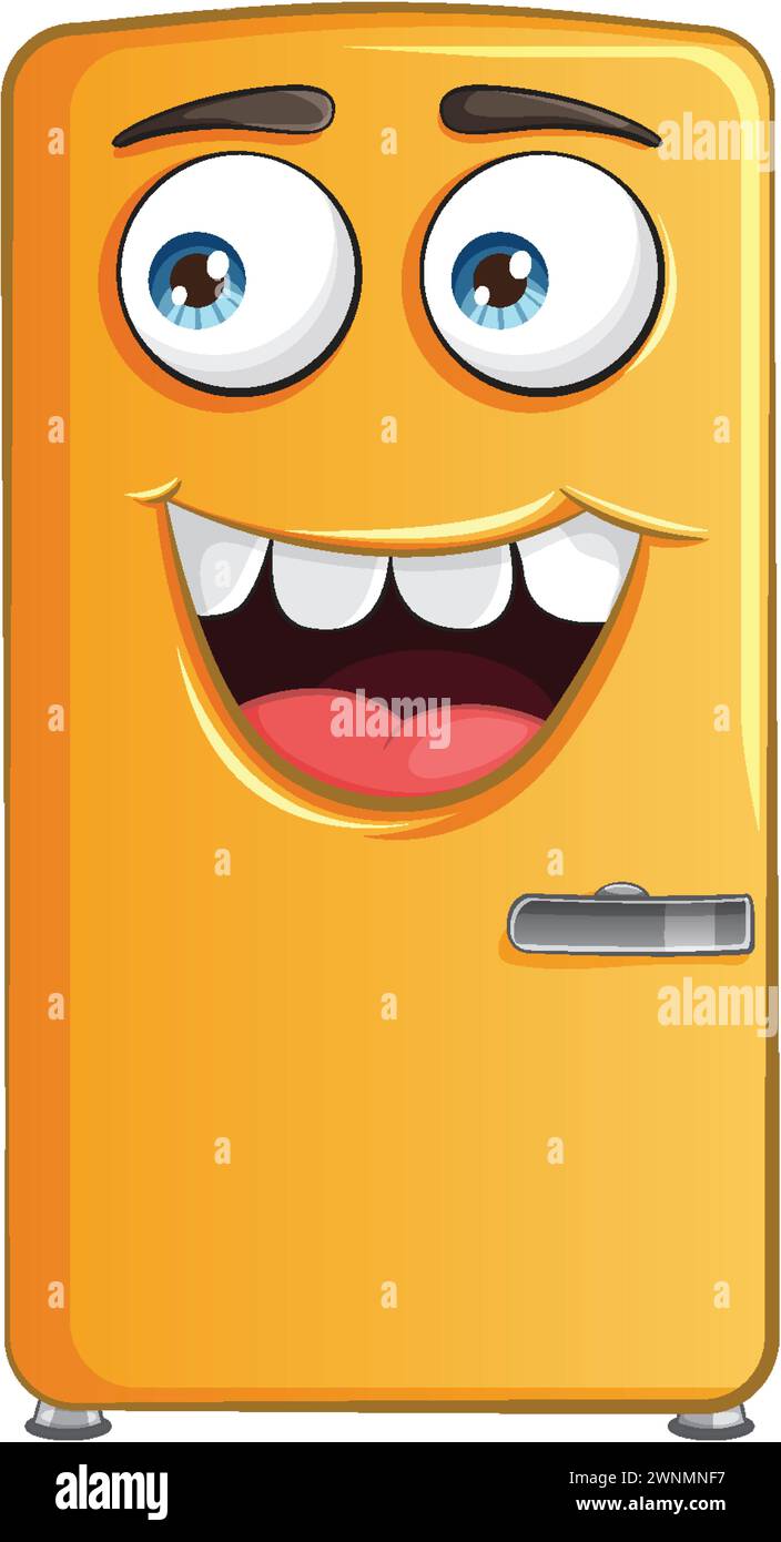 Face inanimate object Stock Vector Images - Alamy