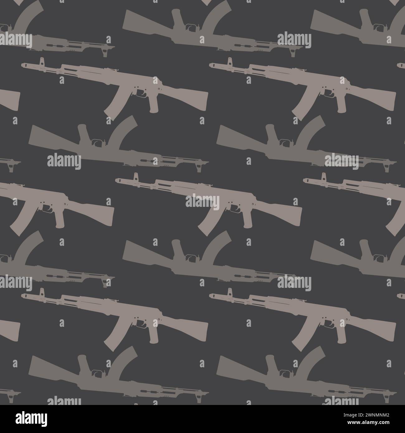Kalashnikov Russian gun steamless texture. Vector. Eps. Vector ...