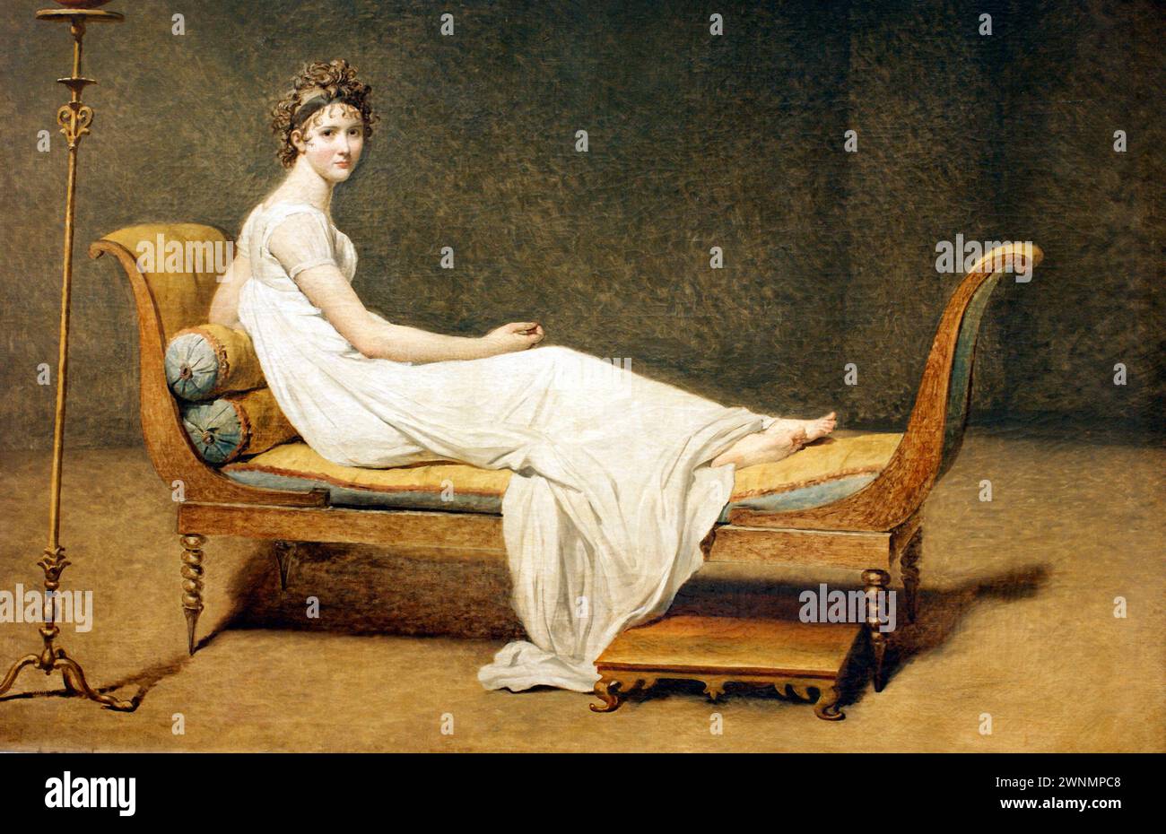 Portrait of Madame Récamier is an 1800 portrait of the Parisian ...