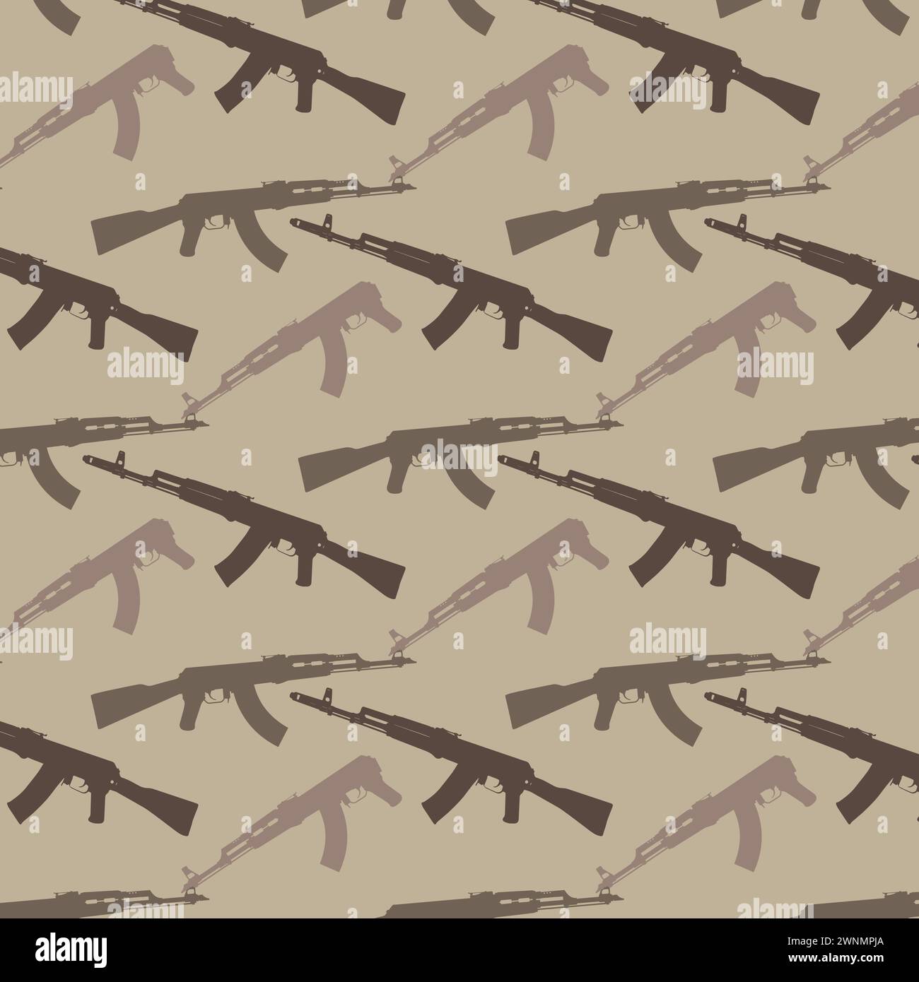 Kalashnikov Russian gun steamless texture. Vector. Eps. Vector ...