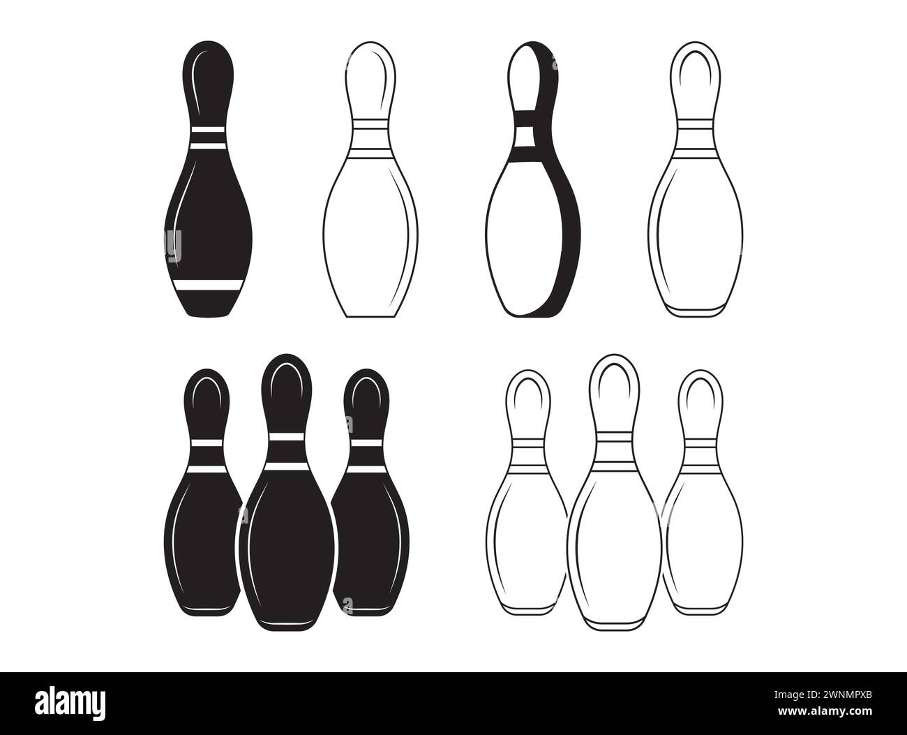 Bowling Vector, Bowling clipart, Peace love bowling, Bowling pin ...