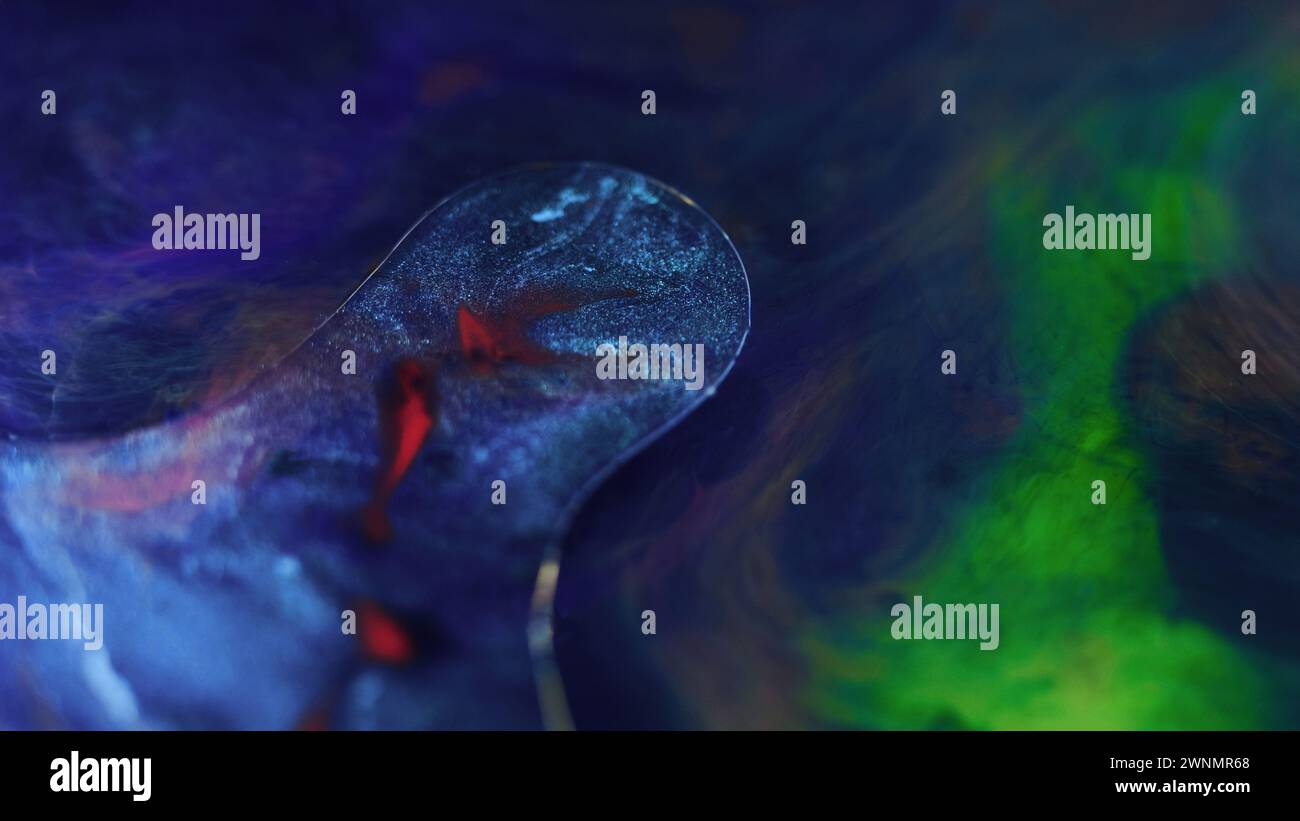 Gel blob ink water drop hi-res stock photography and images - Alamy