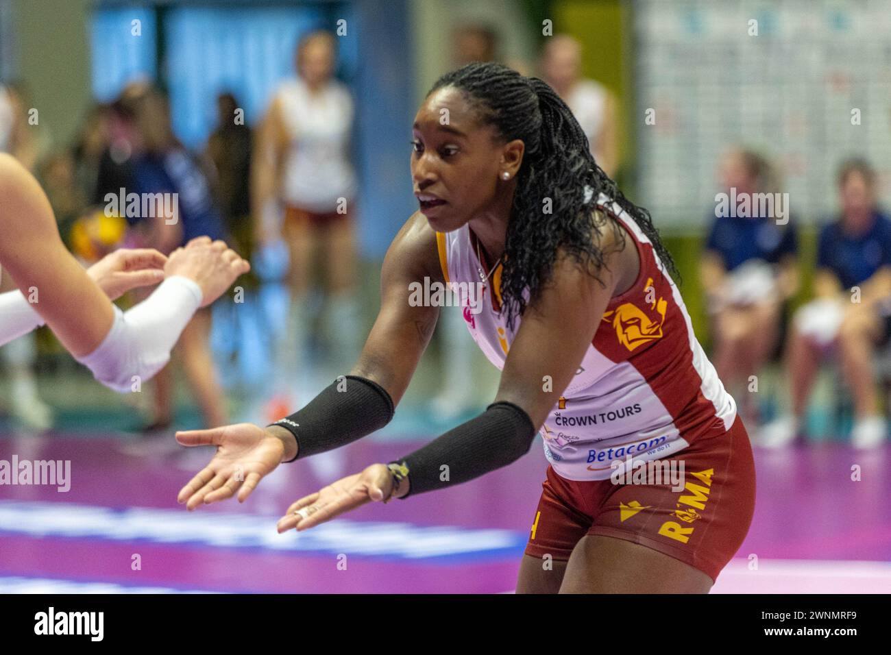 Monza, Italy. 03rd Mar, 2024. Jessica Rivero (Roma Volley Club) during ...