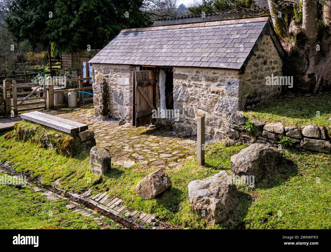 The Old Pig House at Widecombe in the Moor, has been restored using ...
