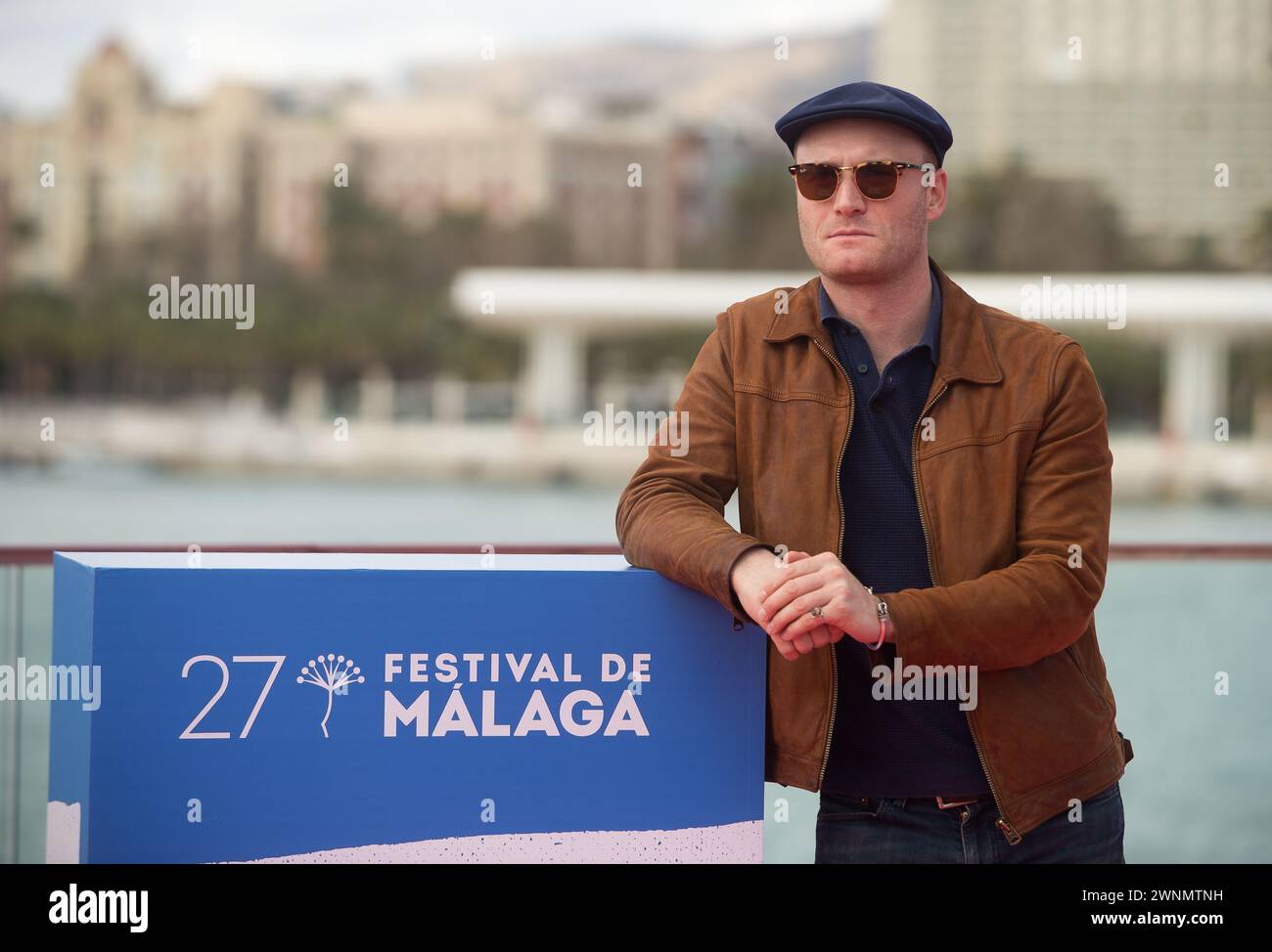 Malaga, Spain. 03rd Mar, 2024. Spanish actor Yan Tual poses during the ...