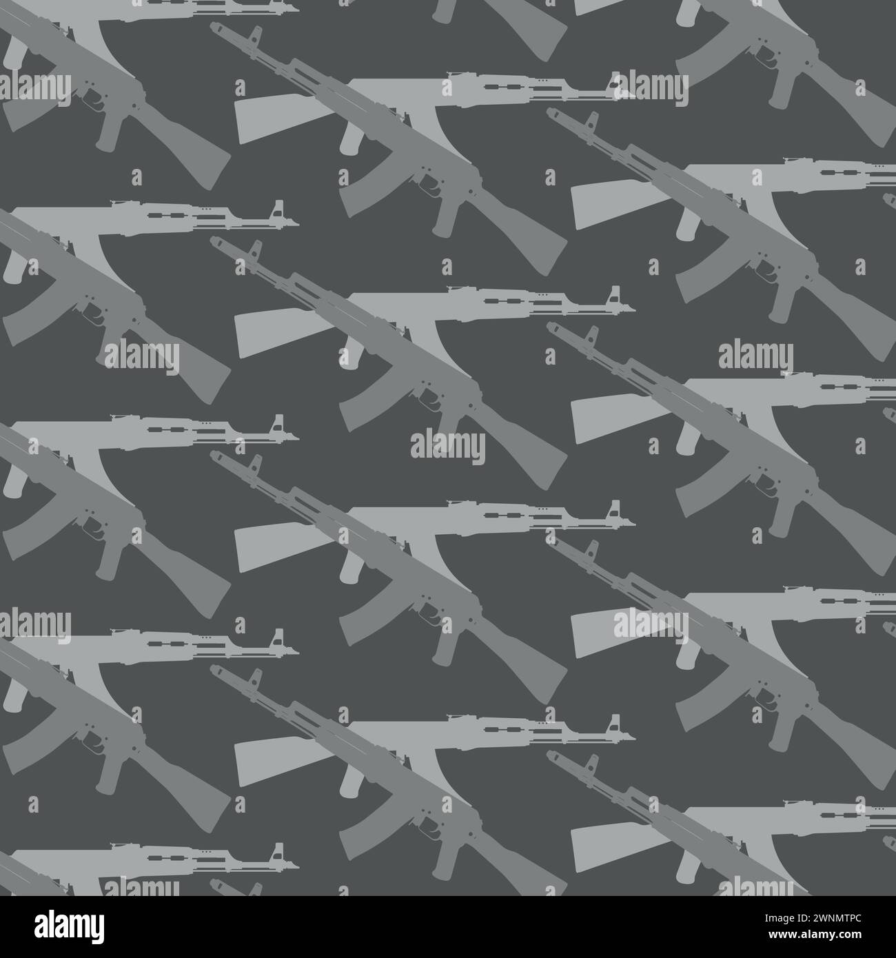 Kalashnikov Russian gun steamless texture. Vector. Eps. Vector ...