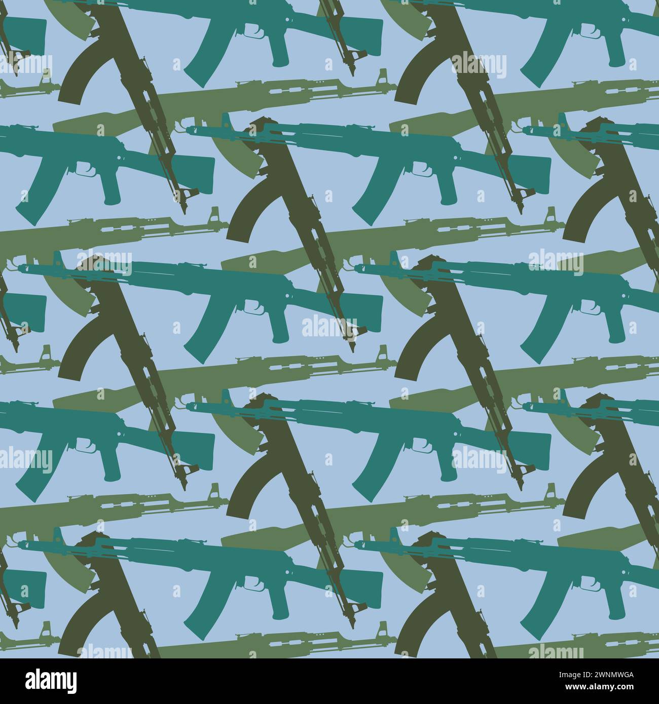 Kalashnikov Russian gun steamless texture. Vector. Eps. Vector ...