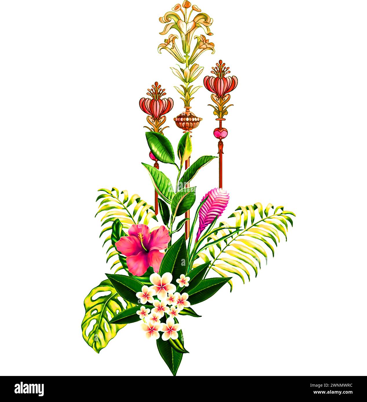 Dacorative flower hi-res stock photography and images - Alamy