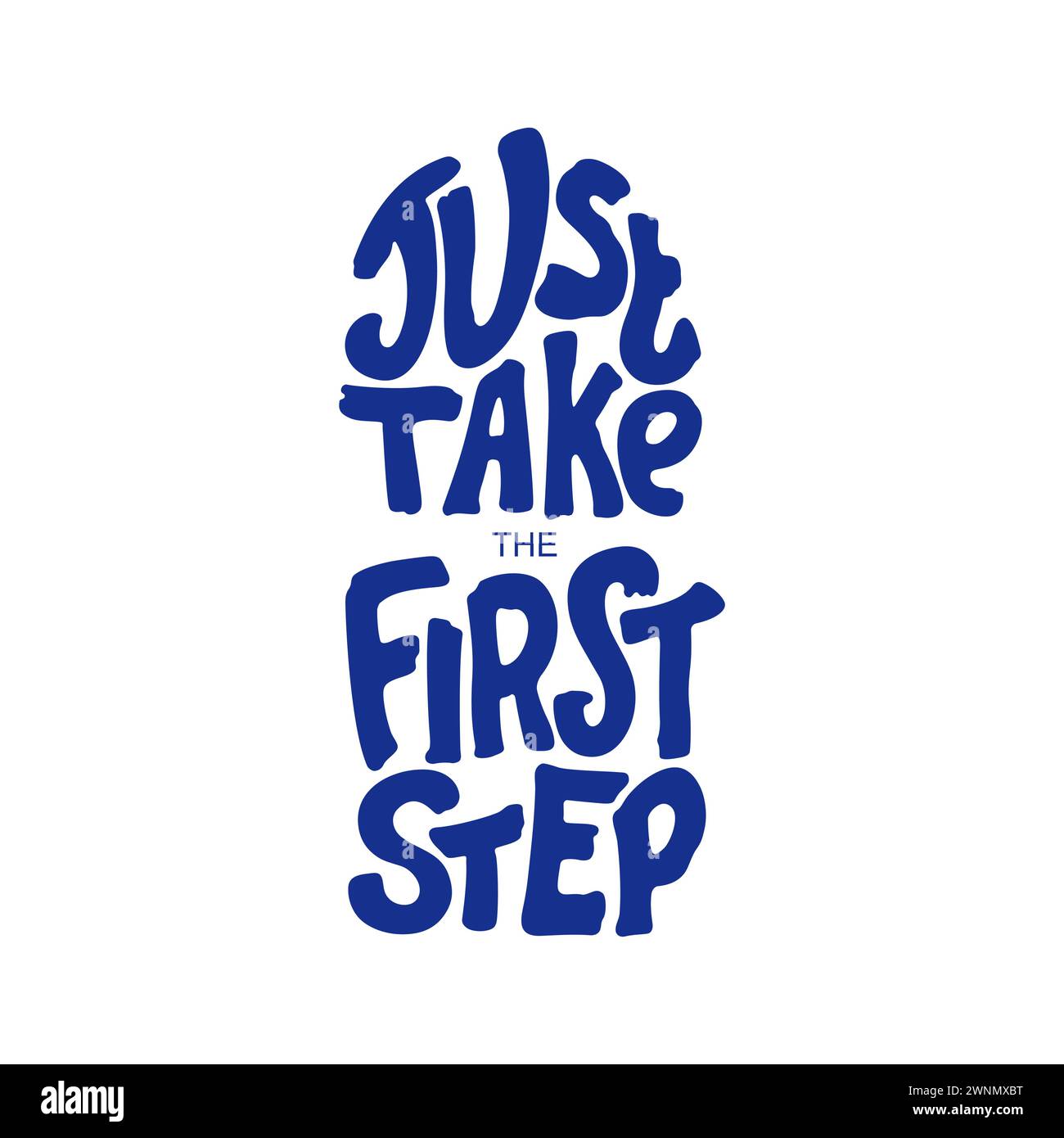 Just take the step Stock Vector Images - Alamy