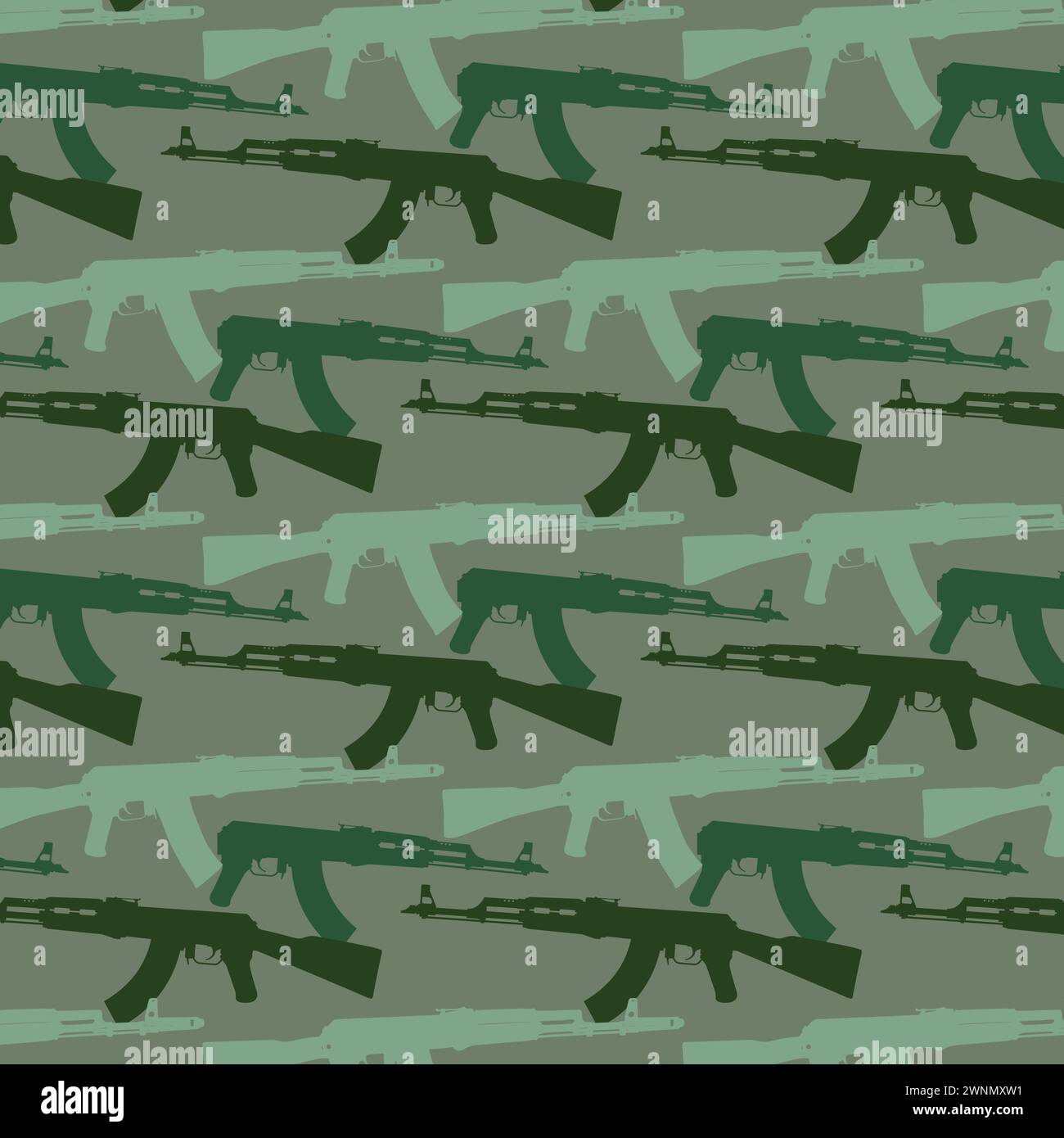 Kalashnikov Russian gun steamless texture. Vector. Eps. Vector ...