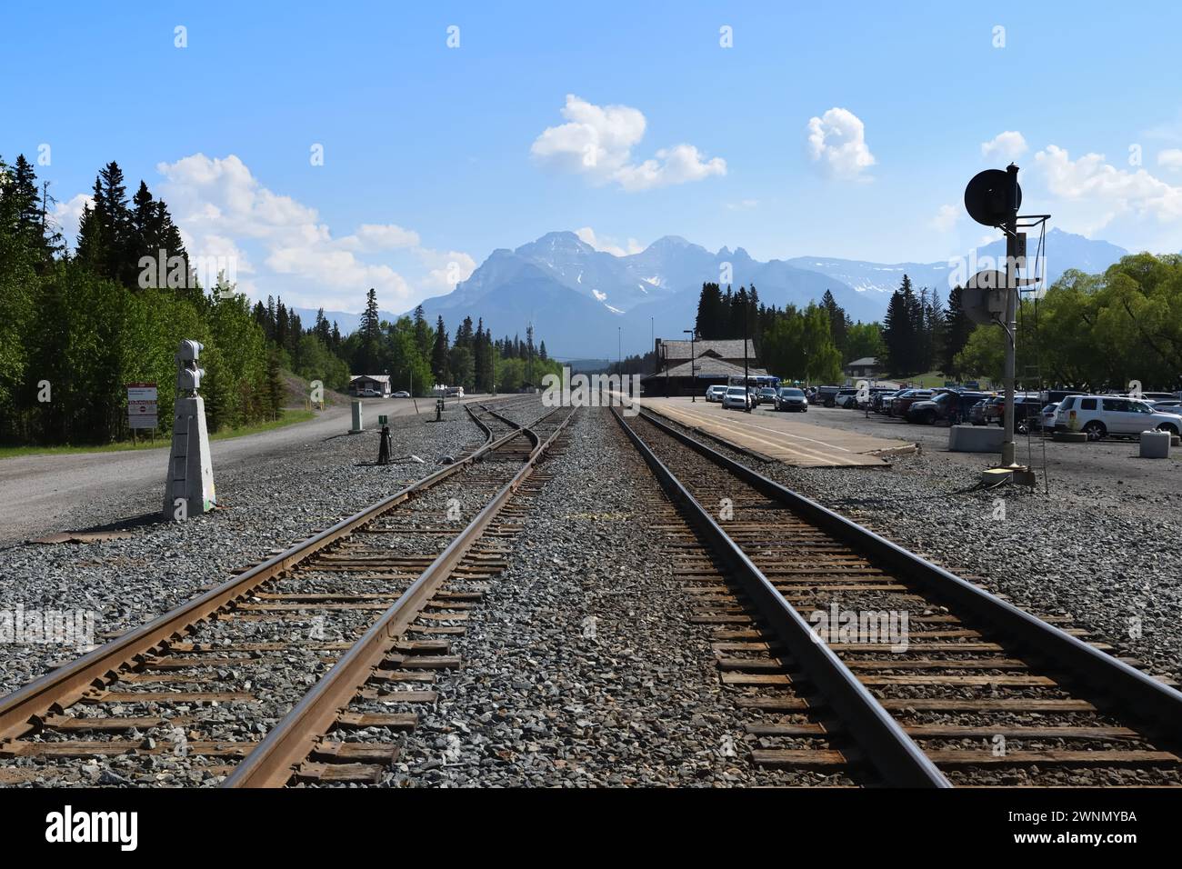 Banff station hi-res stock photography and images - Alamy