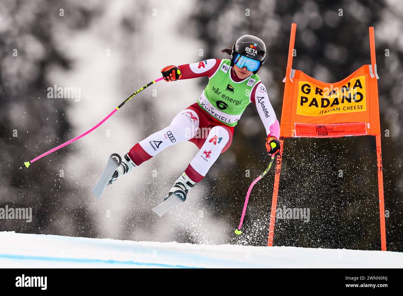 Fåvang 20240303.Stephanie Venier from Austria during the FIS World Cup ...