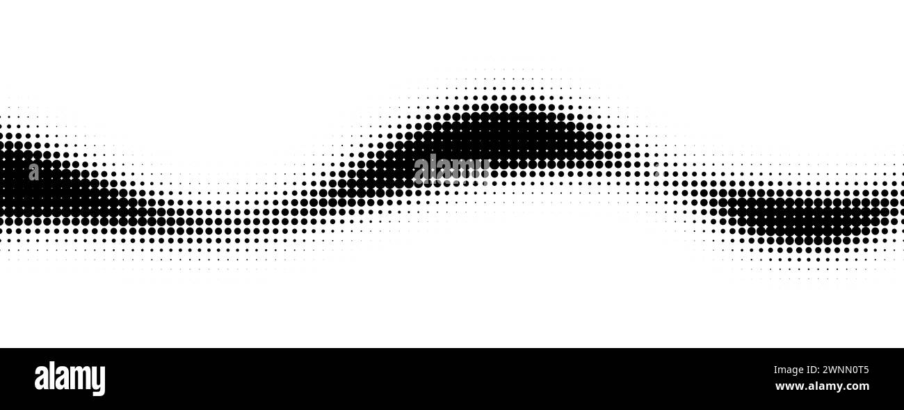 black and white halftone pattern. abstract halftone dotted background ...