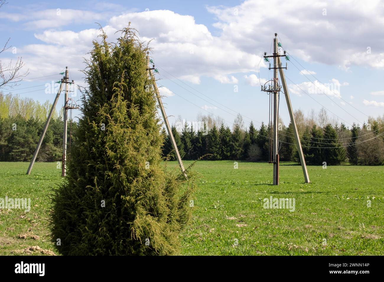 Outdoor metal wire pollution hi-res stock photography and images - Alamy