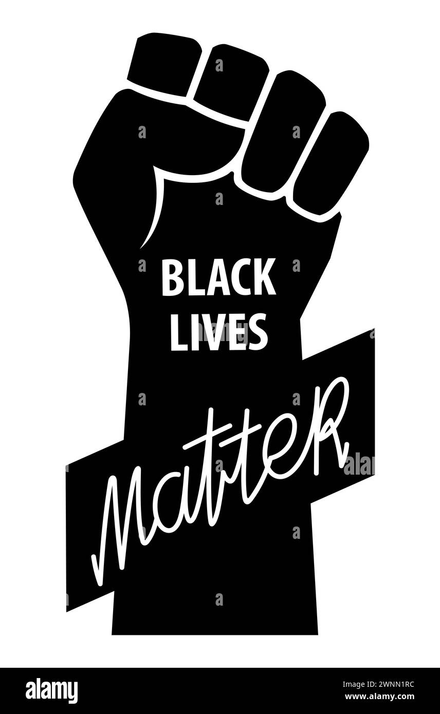 Blm vector vectors Black and White Stock Photos & Images - Alamy