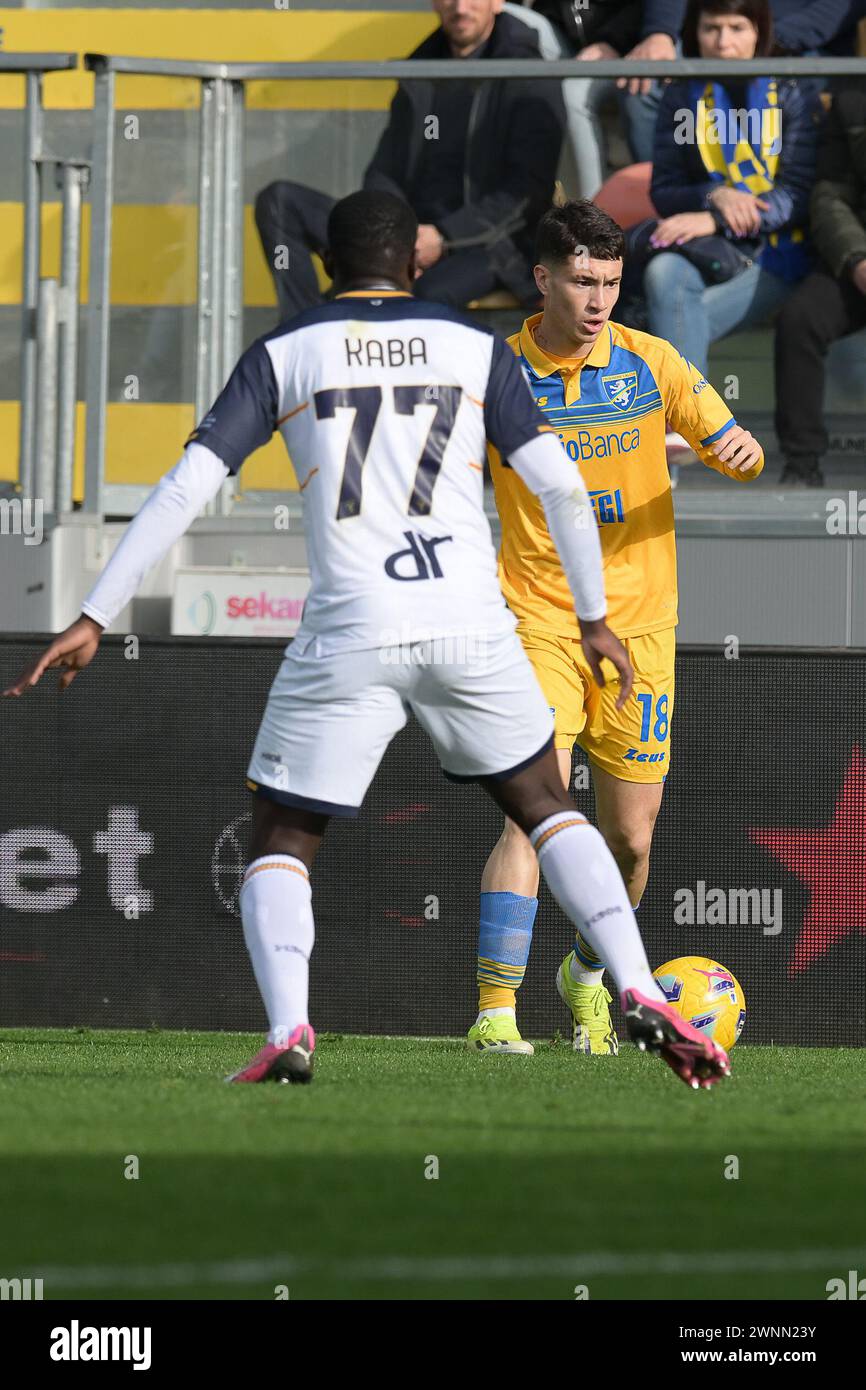 Stadio Benito Stirpe, Frosinone, Italy. 3rd Mar, 2024. Serie A Football ...