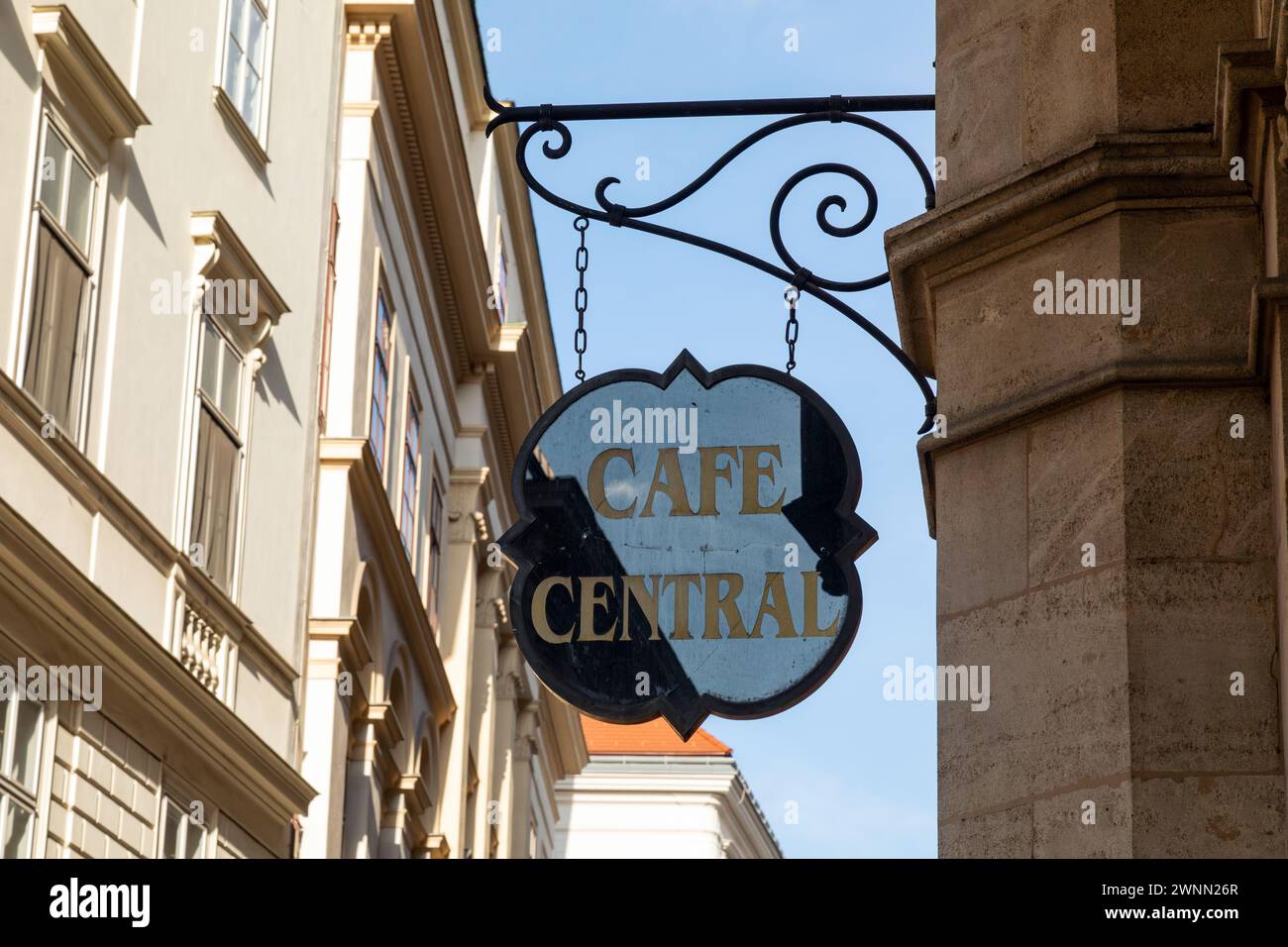 Cafe central sign hi-res stock photography and images - Alamy