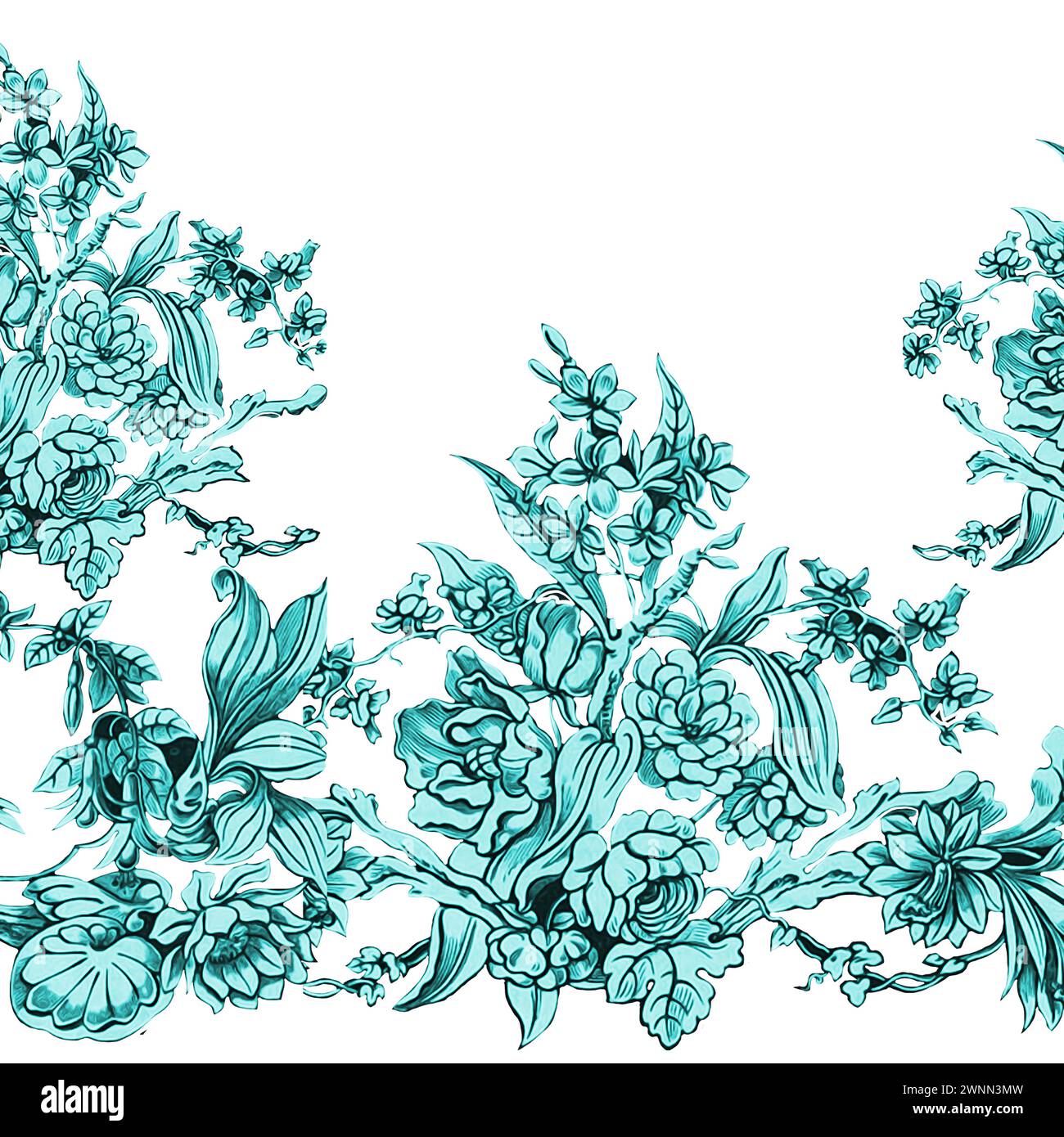 textile digital motif for fabric printing For digital printing. Design ...