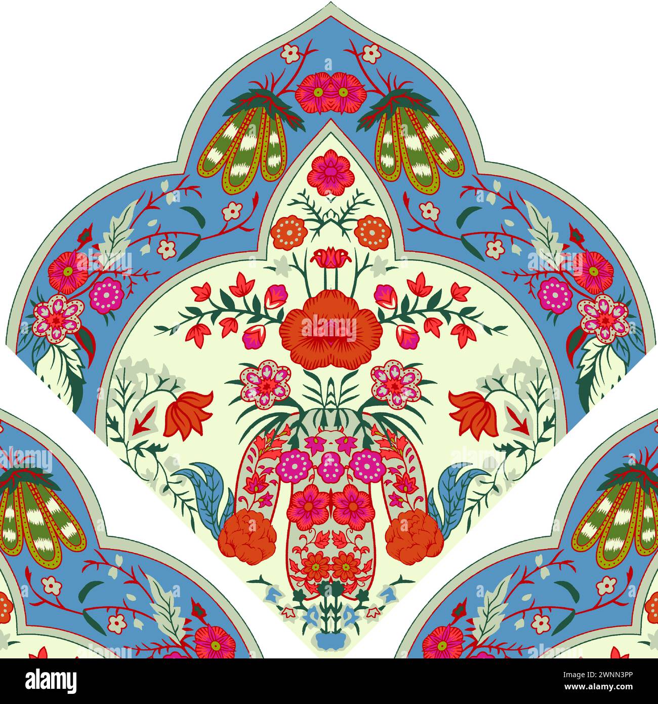 Digital textile multi color Motif Design Artwork for textile print For ...