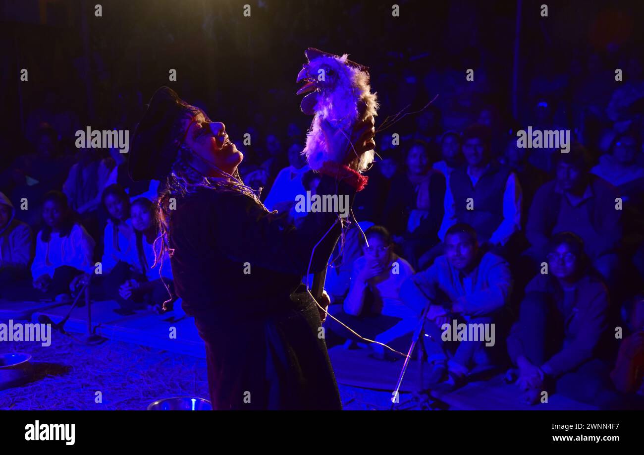 Guwahati, Guwahati, India. 2nd Mar, 2024. Actress Jilmil Hazarika enact ...