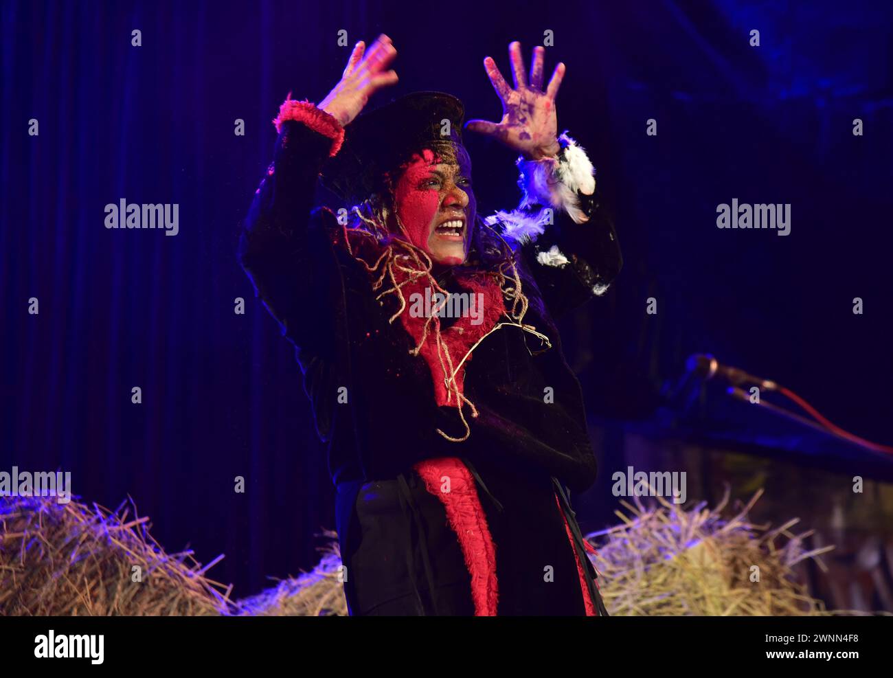 Guwahati, Guwahati, India. 2nd Mar, 2024. Actress Jilmil Hazarika enact ...