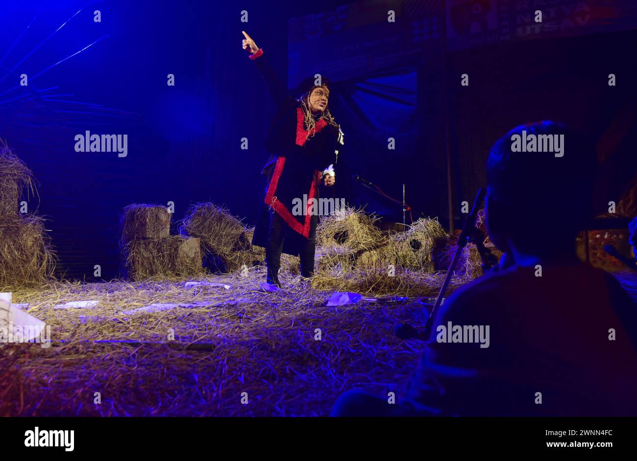 Guwahati, Guwahati, India. 2nd Mar, 2024. Actress Jilmil Hazarika enact ...