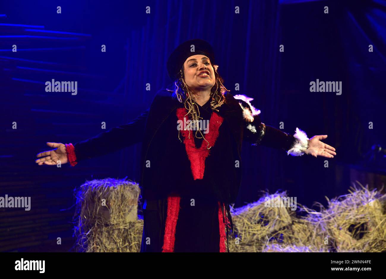 Guwahati, Guwahati, India. 2nd Mar, 2024. Actress Jilmil Hazarika enact ...