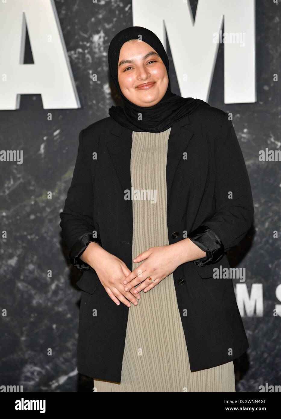 Salma Rafaf attends the premiere of Netflix's "Damsel" at the Paris ...