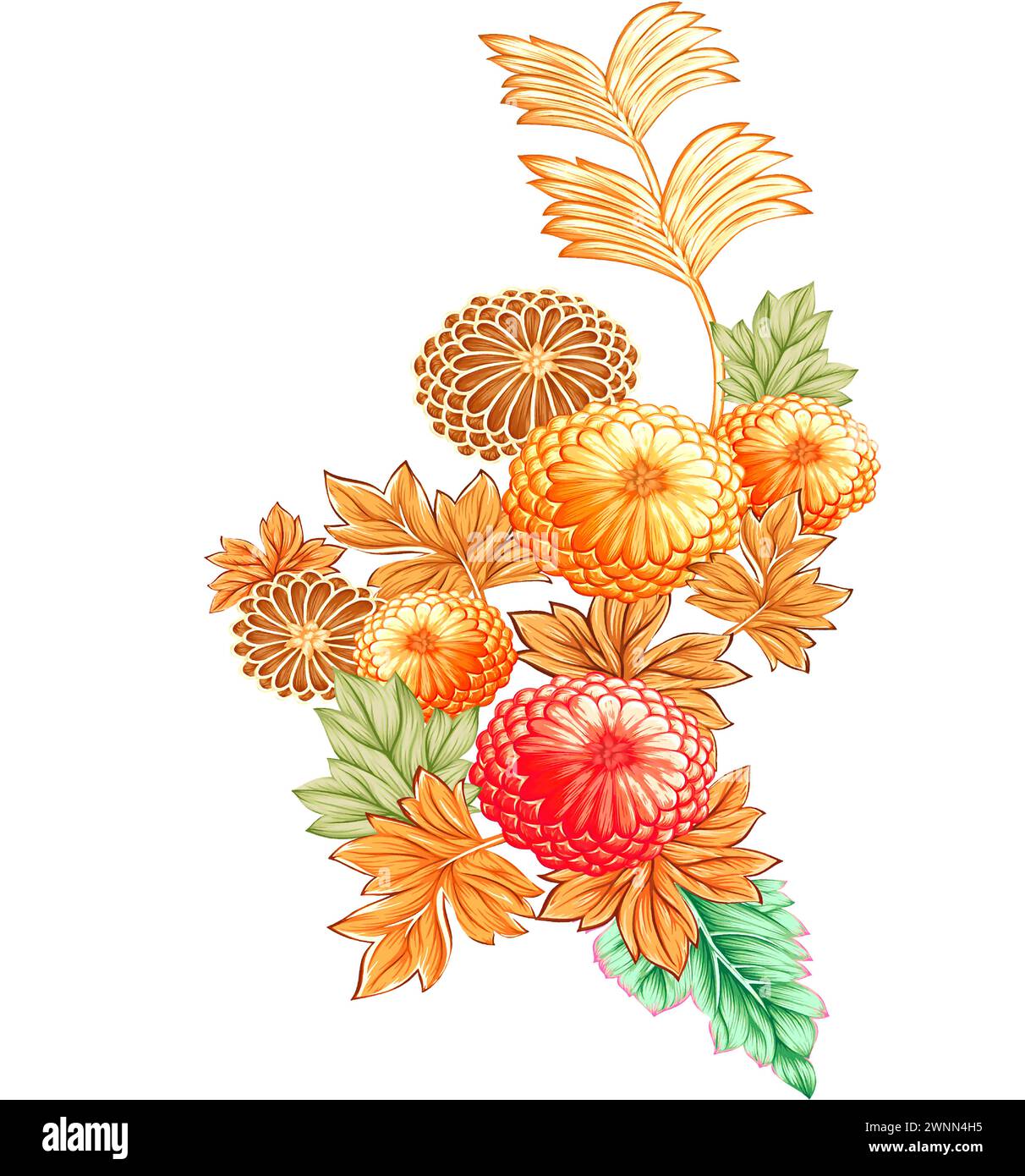 Digital textile multi color Motif Design Artwork for textile print For ...