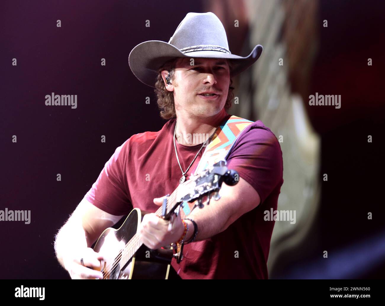 Countrysänger Randall King beim C2C 2024 in Berlin Auftritt beim ...