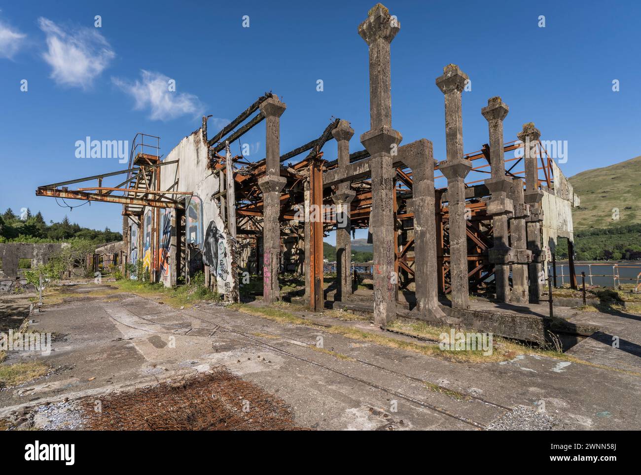 Loch long torpedo range hi-res stock photography and images - Alamy