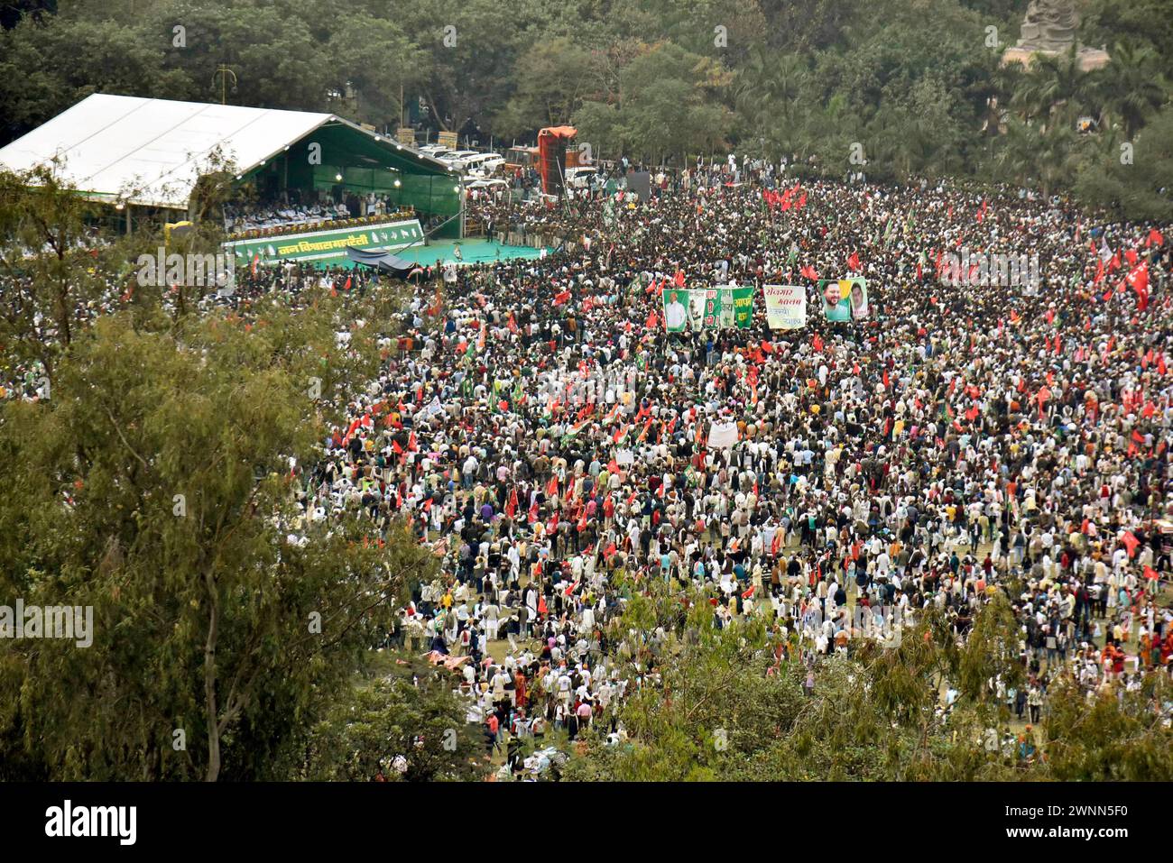 Jan vishwas rally hi-res stock photography and images - Alamy