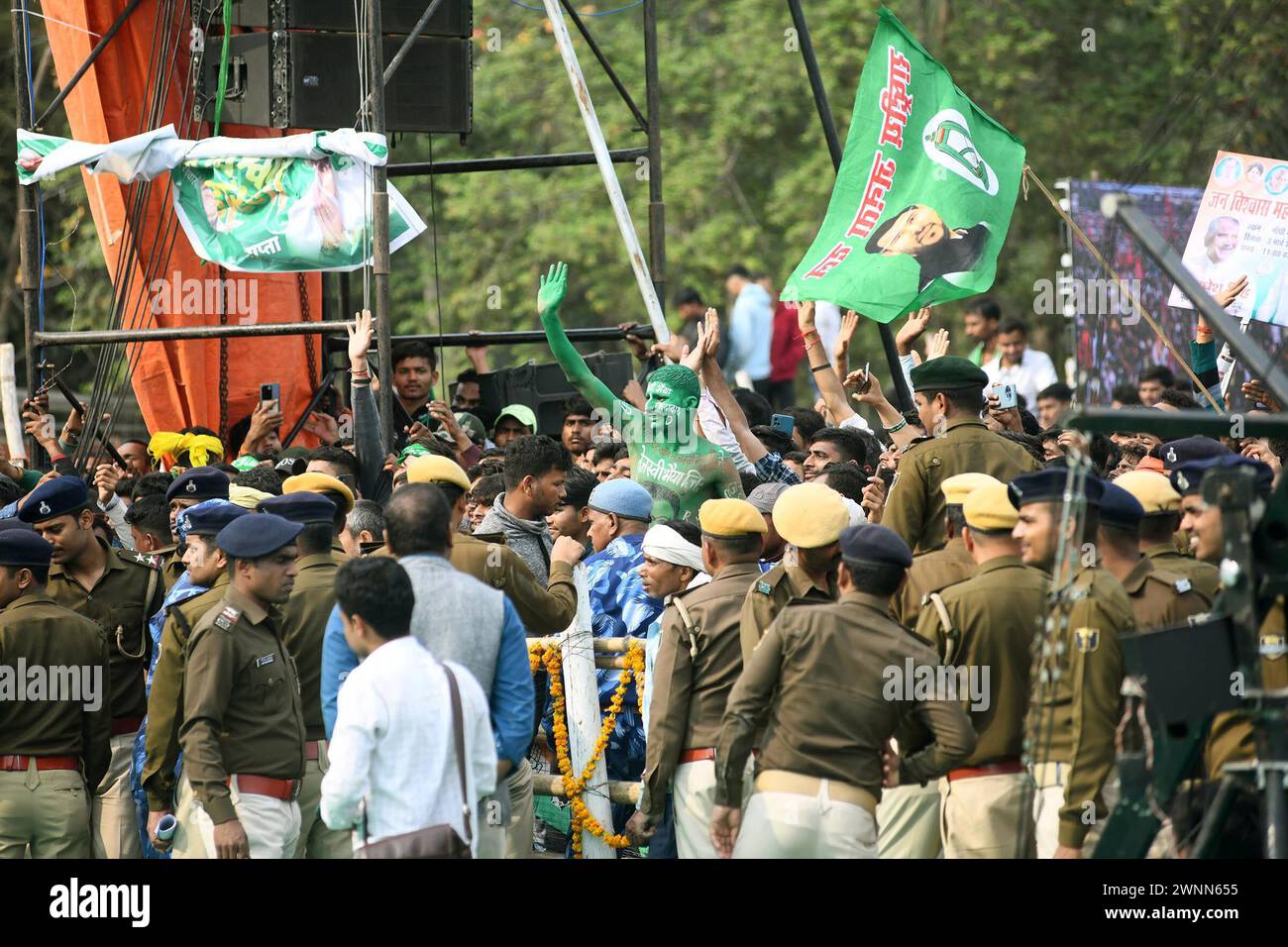 Jan vishwas rally hi-res stock photography and images - Alamy