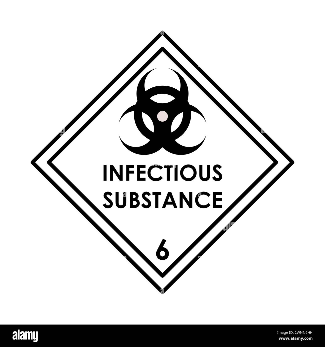 Infectious material Stock Vector Images - Alamy