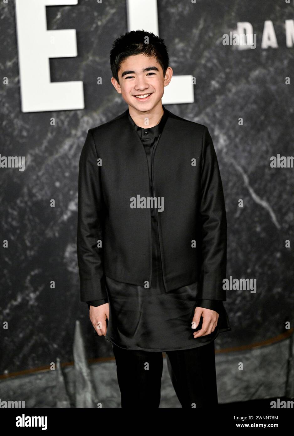Gordon Cormier attends the premiere of Netflix's "Damsel" at the Paris ...