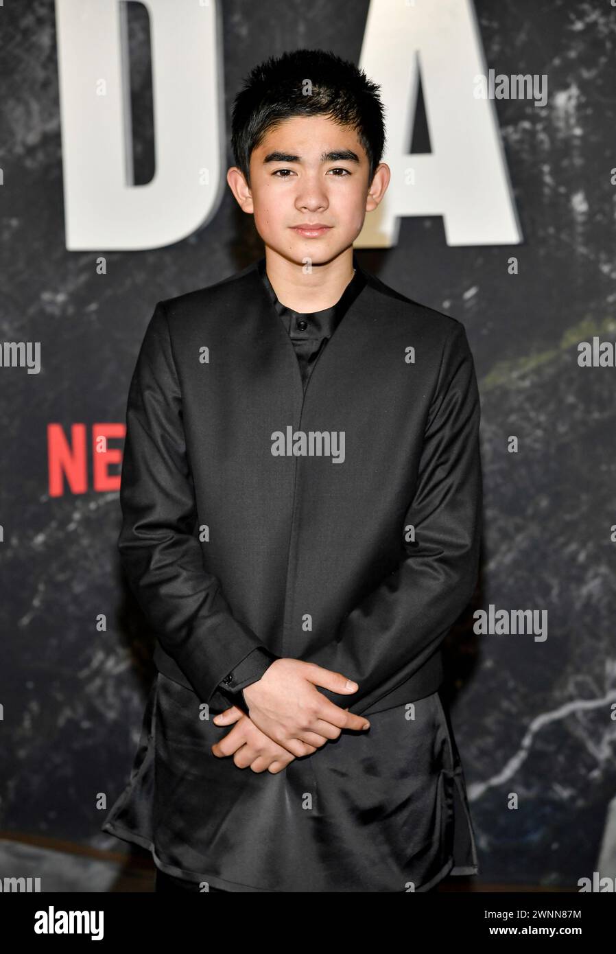 Gordon Cormier attends the premiere of Netflix's "Damsel" at the Paris ...