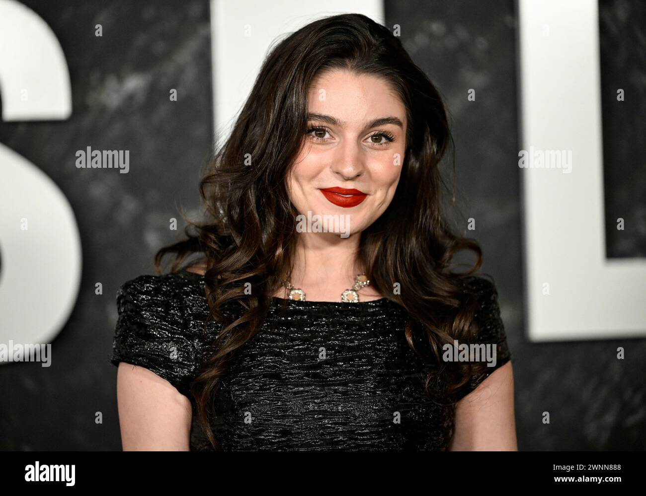 Taya Miller attends the premiere of Netflix's "Damsel" at the Paris ...