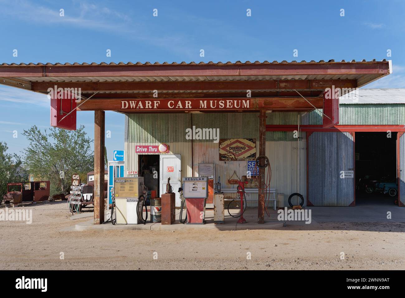 Maricopa, AZ - Oct. 3, 2021: The Dwarf Car Museum is home of the first ...
