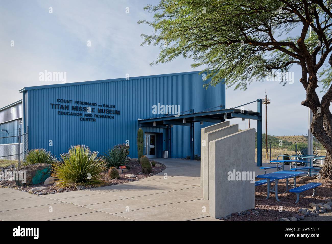 Green Valley, AZ - Oct. 7, 2021: The Count Ferdinand von Galen Titan ...