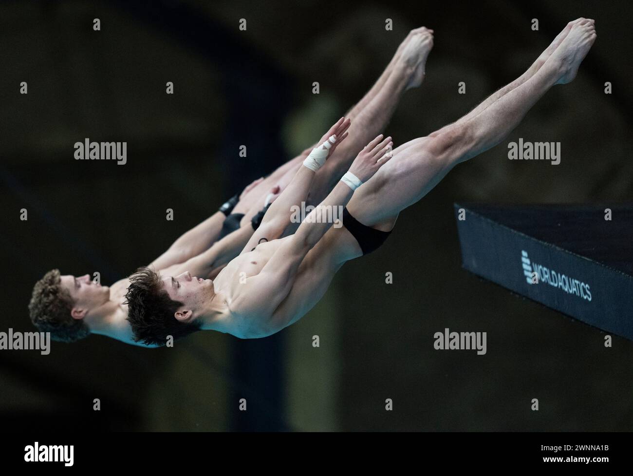 Montreal, Canada. 03rd Mar, 2024. Rylan Wiens and Nathan Zsombor-Murray ...