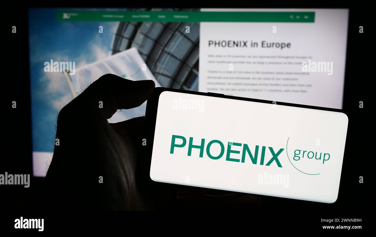 Phoenix pharmahandel logo hi-res stock photography and images - Alamy