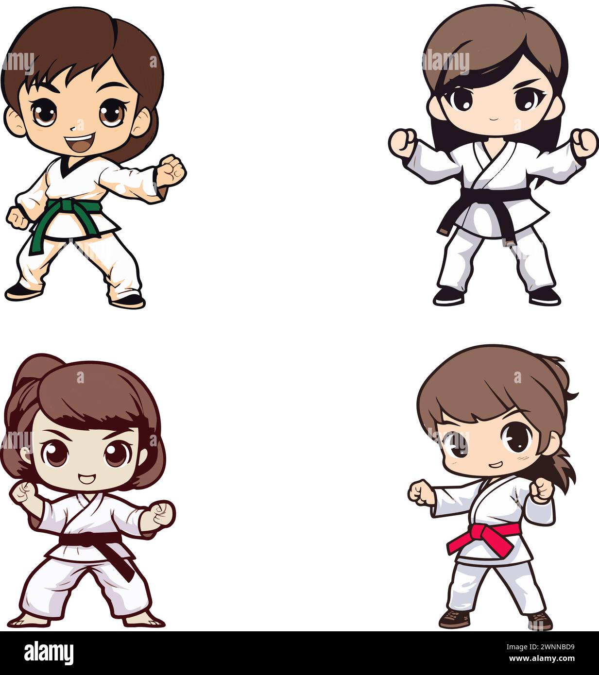 This vibrant collection captures the dynamic spirit of young martial ...