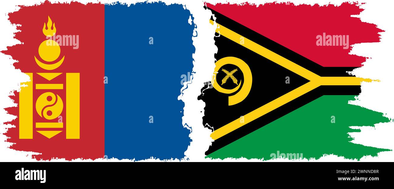 Vanuatu and Mongolia grunge flags connection, vector Stock Vector Image ... Vanuatu and Mongolia grunge flags connection, vector Stock Vector Image ...