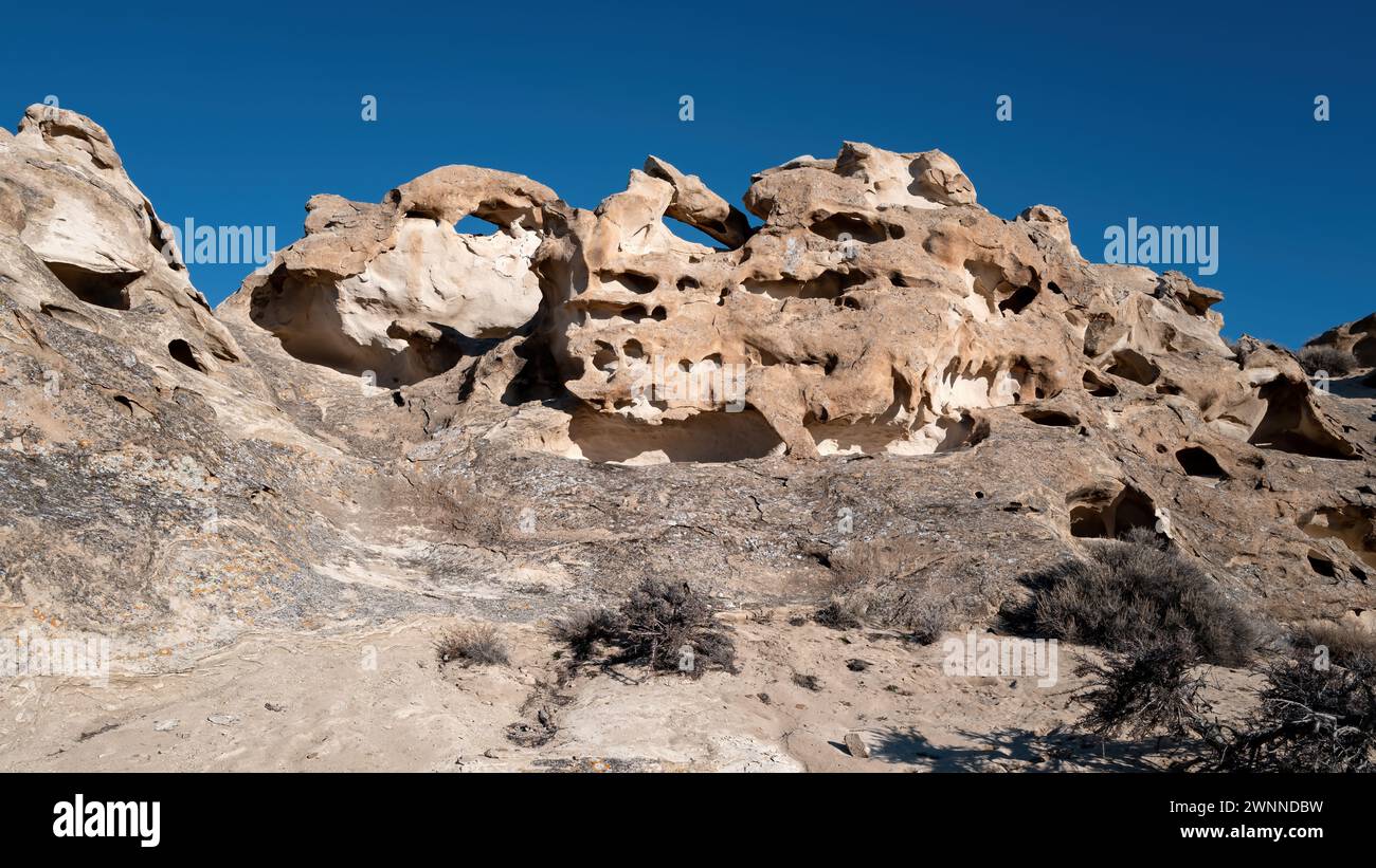 Southern Idaho desert rock formation of Oolite Stock Photo - Alamy